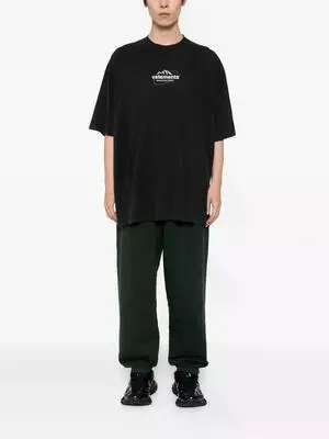 Vetements Embroidered-logo Trousers