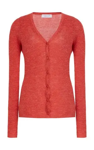 GABRIELA HEARST Aiste Cashmere, Silk, And Hemp Cardigan