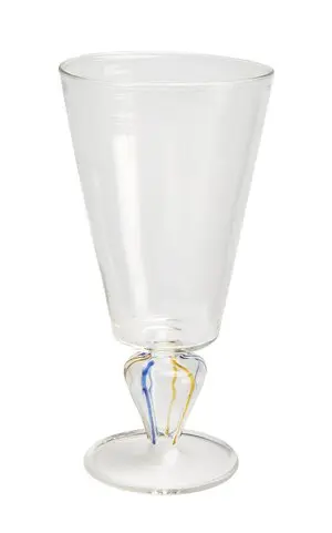 GOHAR WORLD Tangiers Glass Vase - White