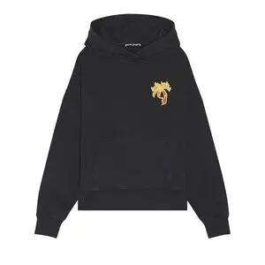 Palm Angels Burning Palm Hooded Sweatshirt