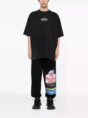 Vetements Graphic-print Trousers