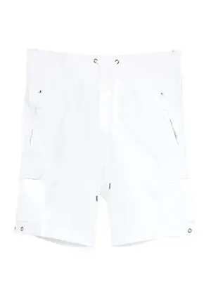 JAMES PERSE Poplin Cargo Shorts - White