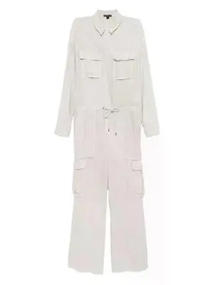 JAMES PERSE Cargo Jumpsuit - Grey