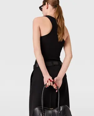 Stella McCartney Embellished Racerback Tank Top - Black