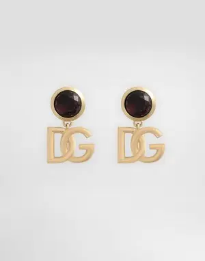 Dolce & Gabbana Logo Clip-on Earrings - Gold
