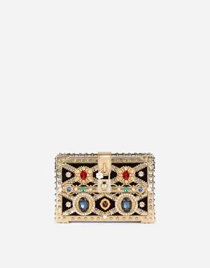 Dolce & Gabbana Dolce Box With Bejeweled Embellishment - Multicolor