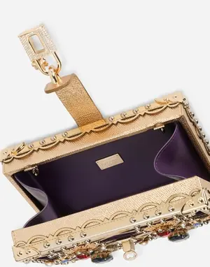 Dolce & Gabbana Dolce Box With Bejeweled Embellishment - Multicolor