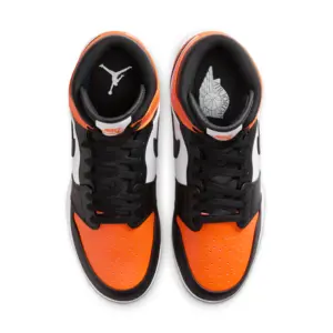 JORDAN 1 Mid Td Football Cleat - Orange