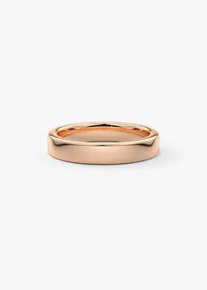 FRANK DARLING Square Band 3.5mm - Yellow Gold