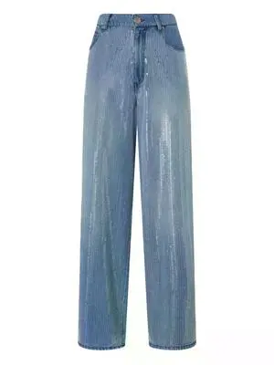 Pinko Sequin-embellished Jeans