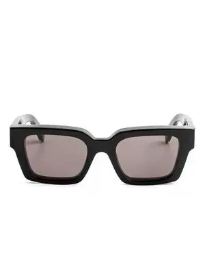 Off-White Square Frame Sunglasses - Black