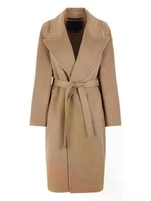 Max Mara Vale Peak-lapel Belted Coat