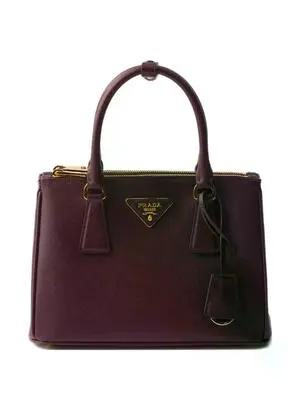 Prada Galleria Cross Body Bag - Red