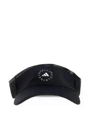 Adidas By Stella McCartney Logo-print Sun Visor - Black