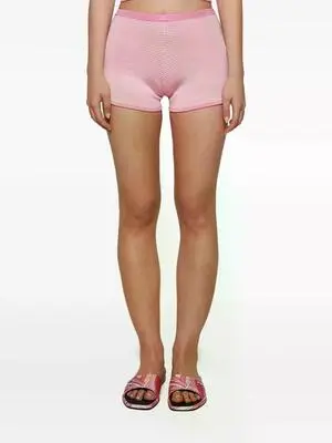 Calle Del Mar Micro Stripes Mini Shorts