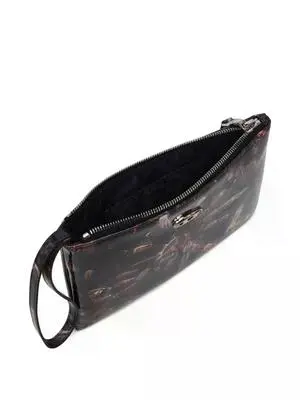 DIESEL® Tarantula-print Wristlet Pouch