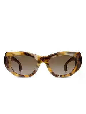 Etro Paisley Cat-eye Sunglasses - Brown