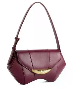 GIUSEPPE ZANOTTI Gz Day And Night Leather Shoulder Bag - Red