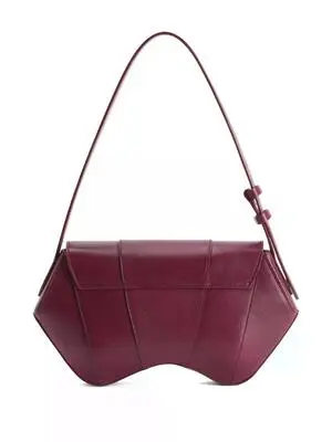 GIUSEPPE ZANOTTI Gz Day And Night Leather Shoulder Bag - Red