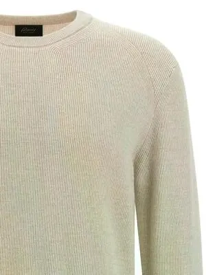 Brioni Ribbed Crew-neck Sweater