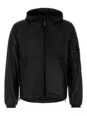 C.P. COMPANY Padded Hooded Jacket With Lens Detail