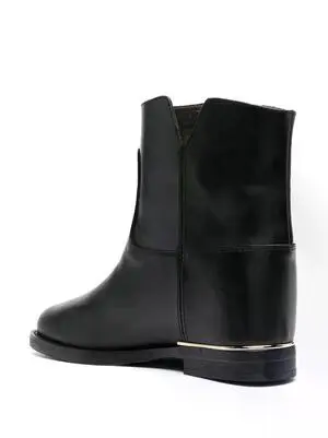 VIA ROMA 15 Side Slit-detail Ankle Boots