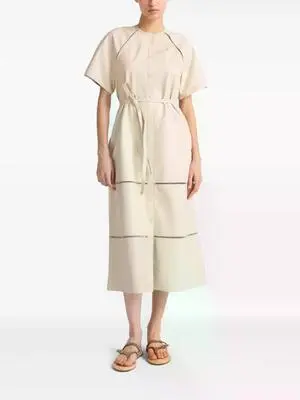 YVES SALOMON Leather Dress
