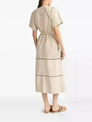 YVES SALOMON Leather Dress