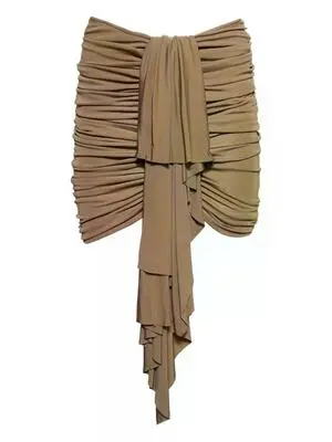 Christopher Esber Ruched Mini Skirt