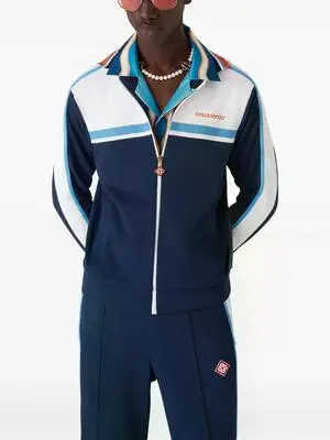 Casablanca Side-stripe Track Pants - Blue
