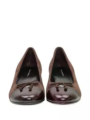 Tory Burch 45mm Suede Heeled Pumps