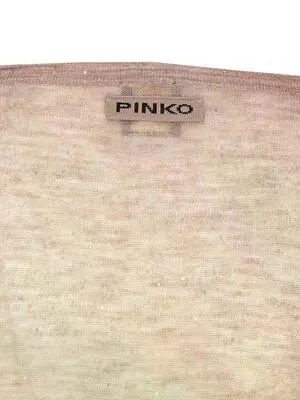 Pinko Micro-paillette V-neck Sweater