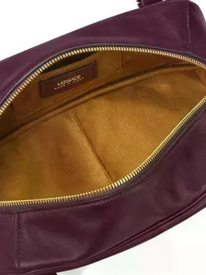 Versace Tag Shoulder Bag - Red