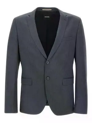 BOSS Peak-lapel Wool Blazer