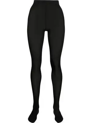 Falke High-waisted Opaque Tights - Black