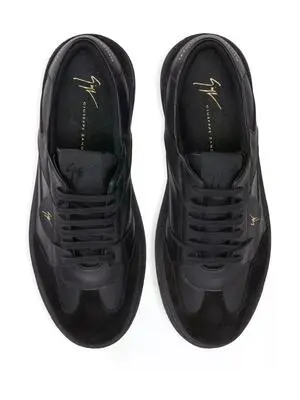 GIUSEPPE ZANOTTI Gz94 Panelled Low-top Sneakers - Black