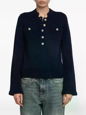 Zadig&Voltaire Button Detailed Jumper