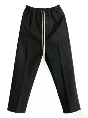Rick Owens Virgin Wool Cropped Trousers
