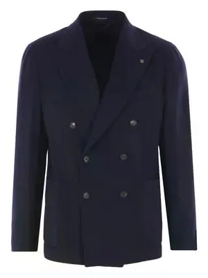 Tagliatore Peak-lapel Double-breasted Blazer
