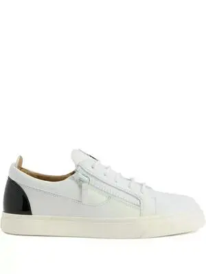 Giuseppe Zanotti White Leather Trainers