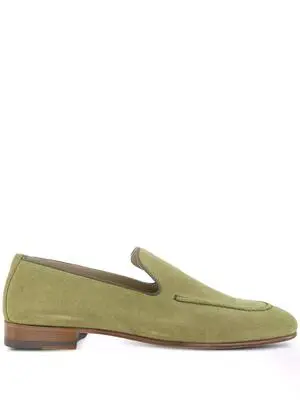 Manolo Blahnik Mid Calf Loafers