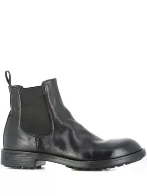 Officine Creative Elasticated-panel Leather Boots