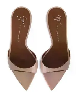 GIUSEPPE ZANOTTI 90mm Intriigo Stiletto Sandals - Neutrals