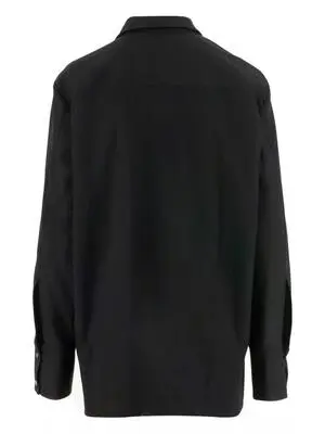JIL SANDER Double-breasted Virgin Wool Coat