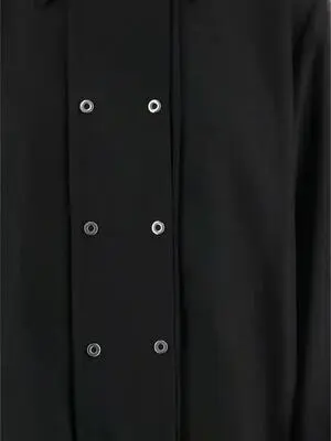 JIL SANDER Double-breasted Virgin Wool Coat