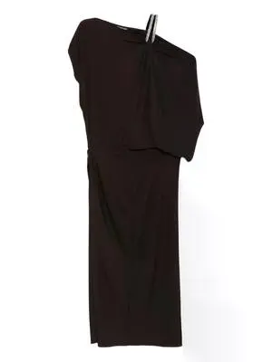 TOM FORD Asymmetric Dress - Brown