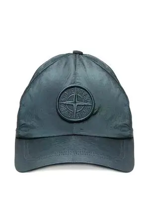 Stone Island Logo-patch Baseball Cap - Blue