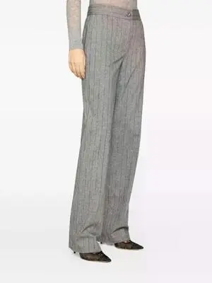 GENNY Stripe-pattern Trousers
