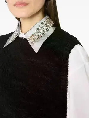 GENNY Sequin-embellished Vest