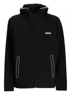 BOSS Hooded Zip-up Track Jacket